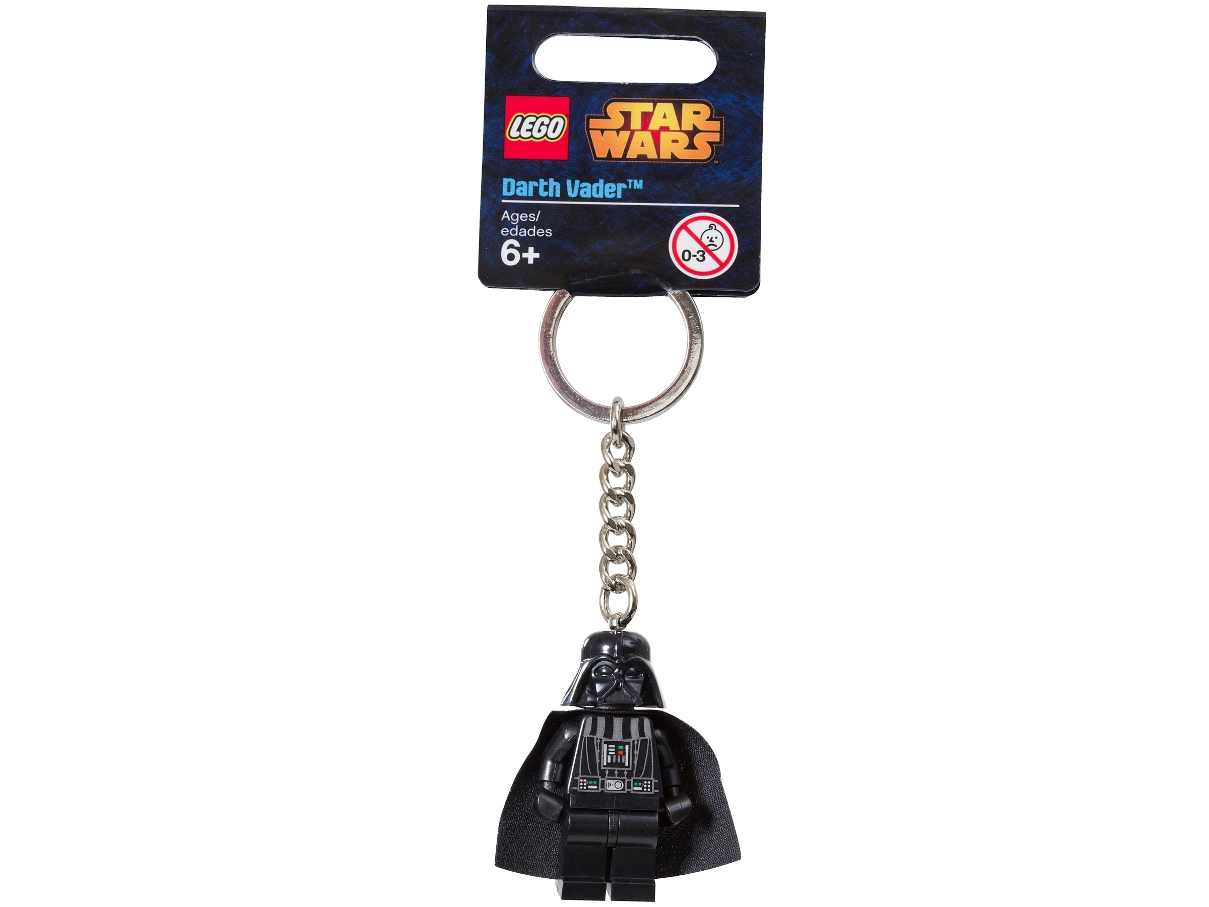 LEGO, LEGO Star Wars Darth Vader Minifigure Key Chain 854236 - Walmart.com