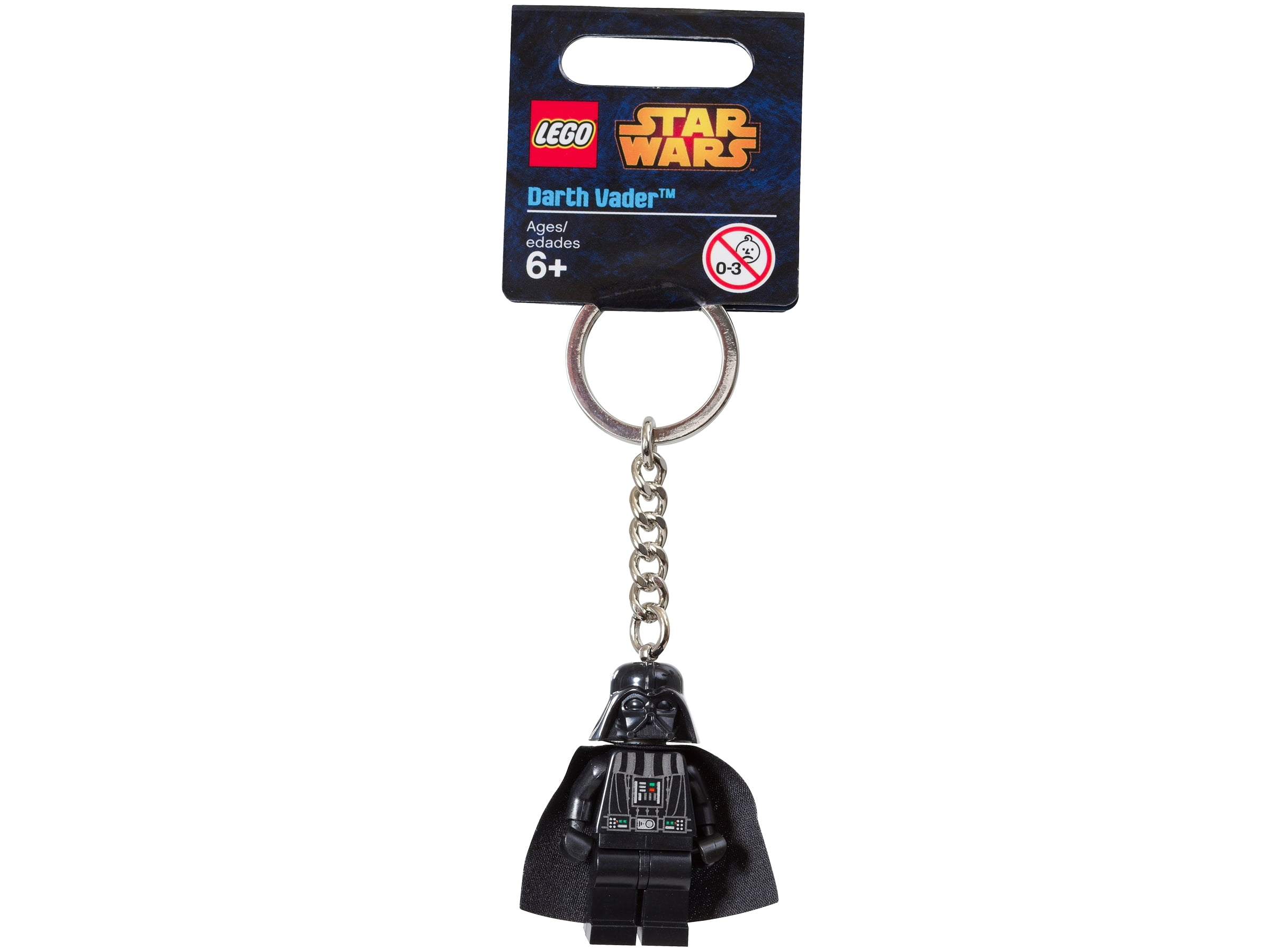 LEGO Star Wars Darth Vader Minifigure Key Chain 854236 - Walmart.com