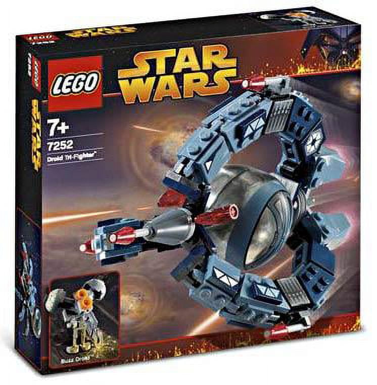 LEGO Star Wars Droid Tri-Fighter with Buzz Droid Building Figure 7252 ...