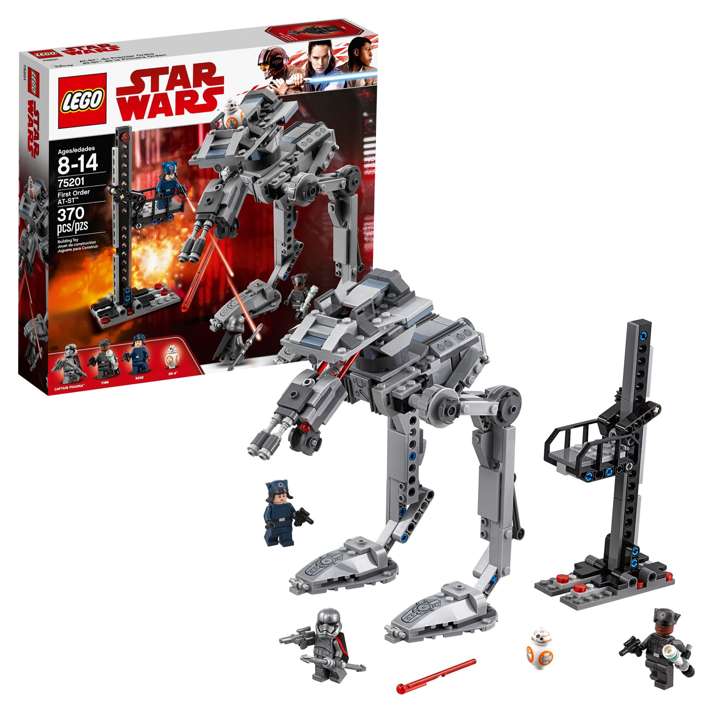 LEGO Star Wars First Order AT-ST 75201 (370 Pieces) - Walmart.com
