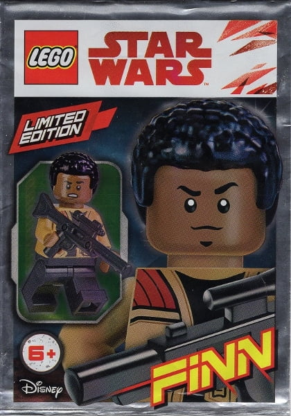 LEGO Star Wars Force Awakens Finn Minifigure Foil Pack - Walmart.com