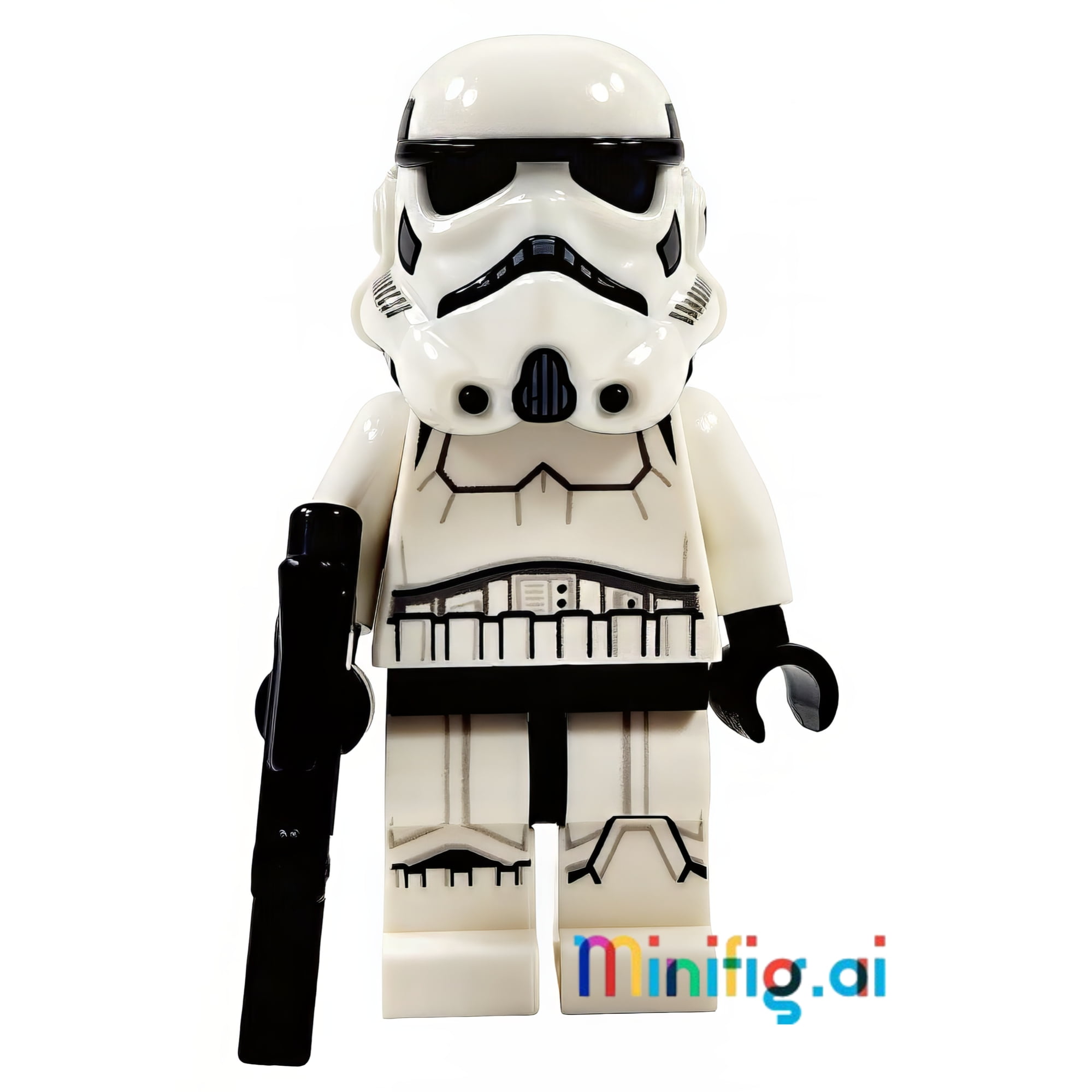 LEGO Star Wars: Imperial Stormtrooper with Printed Legs and Rifle ...
