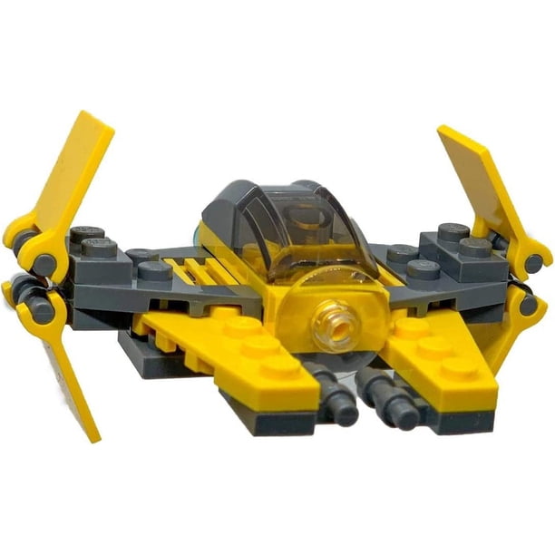LEGO Star Wars: Jedi Interceptor Micro Set (30 pcs) for Kids - Walmart ...
