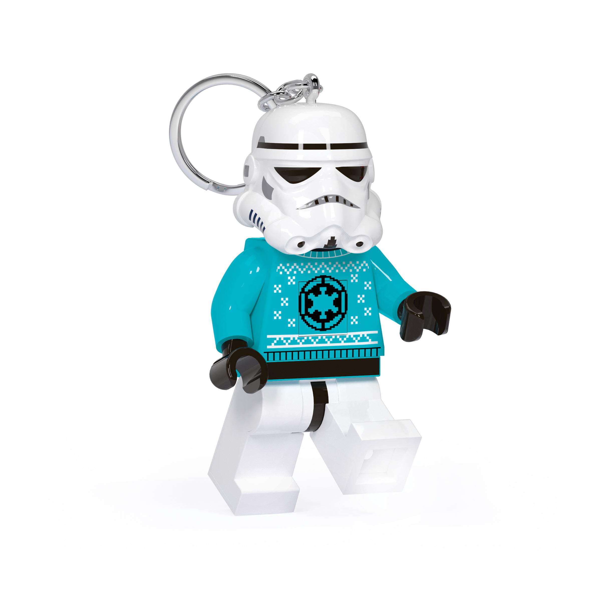 LEGO Star Wars Keychain Light - Stormtrooper Ugly Sweater - 3 Inch Tall ...
