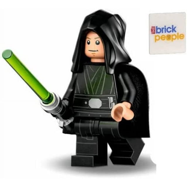 LEGO Star Wars: Luke Skywalker Jedi With Black Hand, Hair, and ...