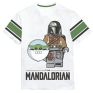 Lego Star Wars The Mandalorian Boys Long Sleeve T-Shirt Tee LEH015ALYT ...