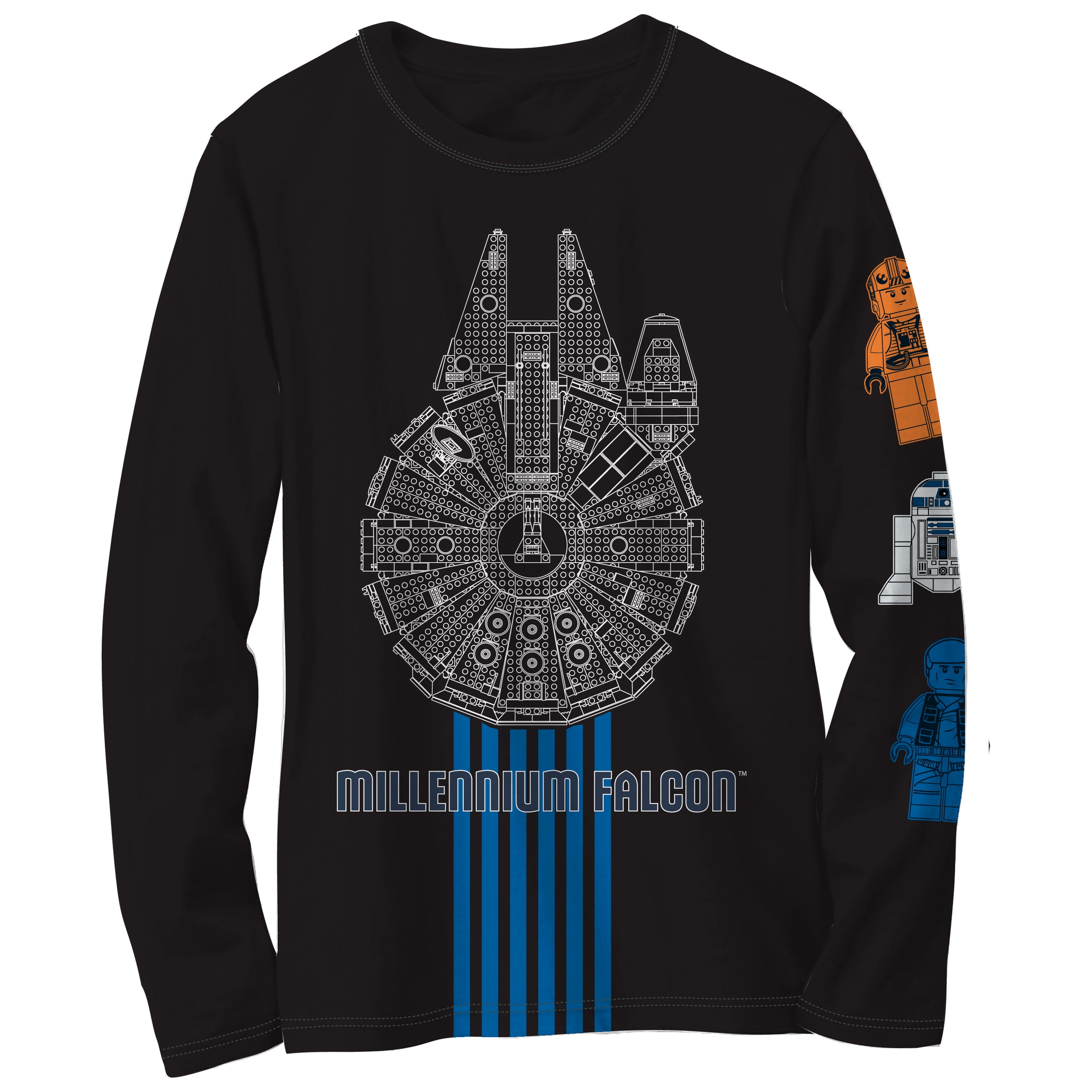 LEGO Star Wars Millennium Falcon Long Sleeve Tee (Little & Big Boys ...