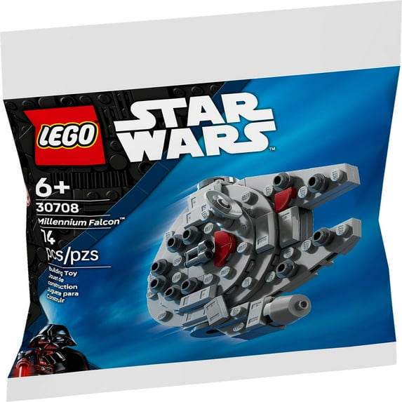 LEGO Millennium Falcon Mini-Build Space Ship Toy for Kids Ages 6 Plus ...