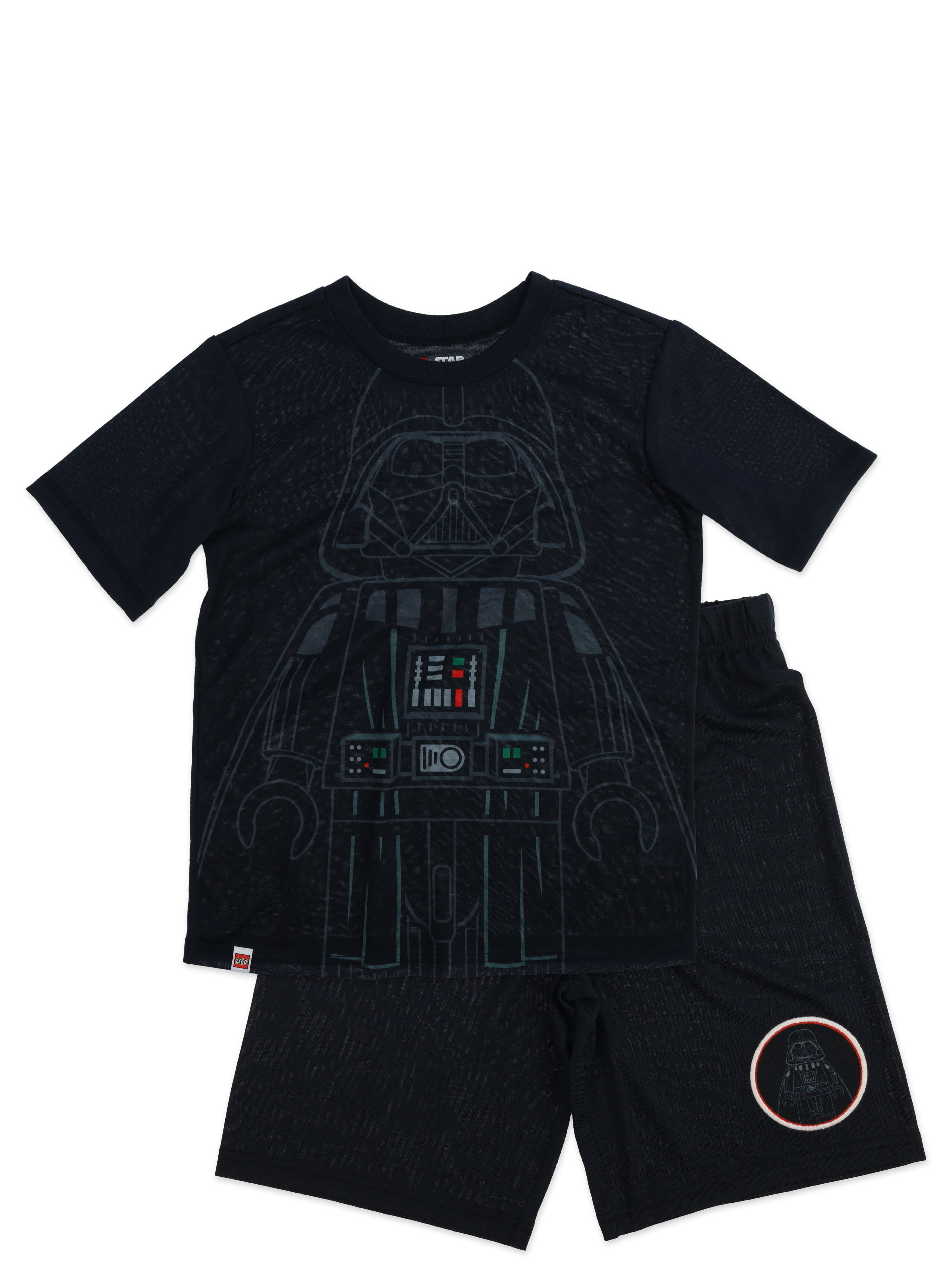 LEGO Star Wars Pajamas for Boys, Darth Vader Two-Piece Polyester ...