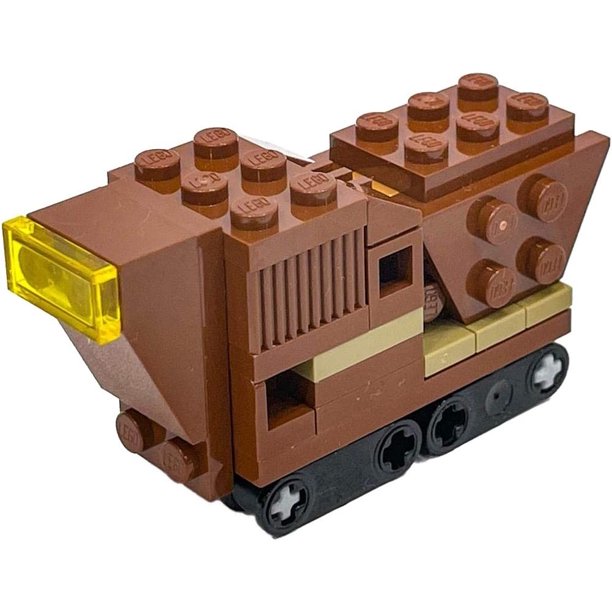 LEGO Star Wars Sandcrawler Micro Interlocking Block Building Set, 50 ...
