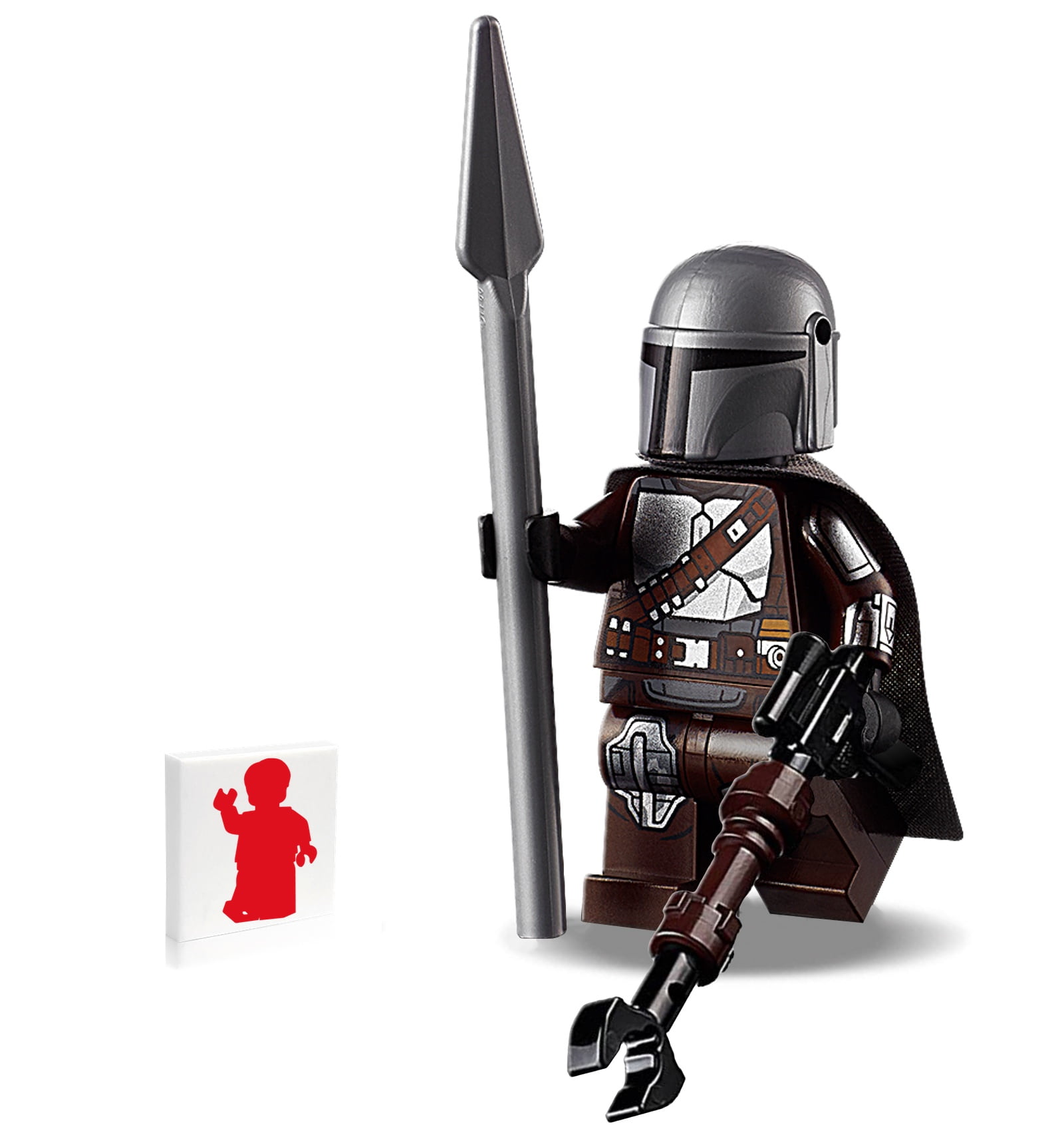 LEGO Star Wars The Mandalorian (Din Djarin / Mando) Minifigure - with ...