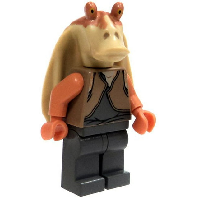 LEGO Star Wars The Phantom Menace Jar Jar Binks Minifigure [Version 2 ...