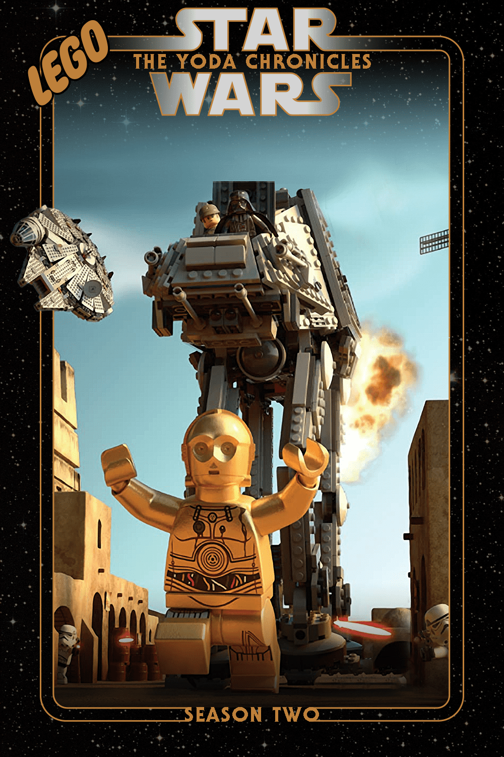 LEGO Star Wars Yoda Chronicles (2013) Poster 24x36 - Season 2 Jedi ...