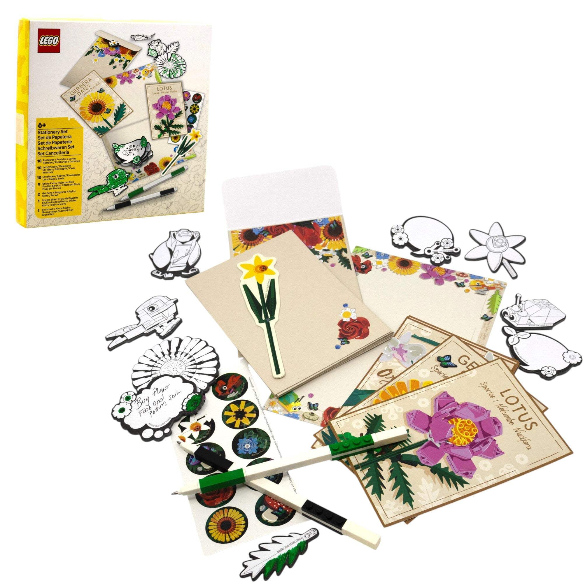 LEGO Stationary Set - Botanical - Walmart.com