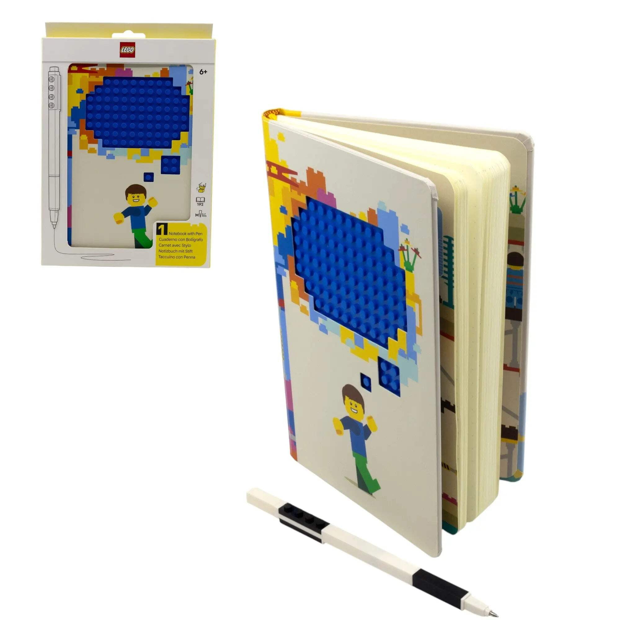 LEGO Stationery Thoughts Reclaim & Recycle Dotted Notebook with Gel Pen ...