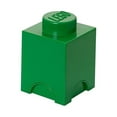 LEGO Storage Brick 1, Dark Green - Walmart.com