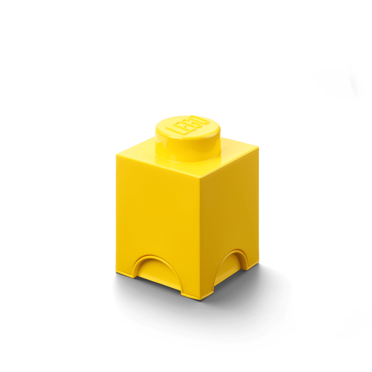 LEGO Storage Brick 1, Yellow - Walmart.com