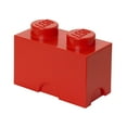 LEGO Storage Brick 2 Toy Box, Bright Red - Walmart.com
