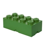 LEGO Storage Brick 8 - Dark Green - Walmart.com