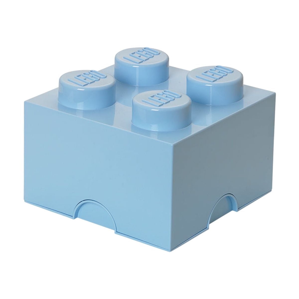 LEGO Storage Products: 40030636 4-Stud Brick Light Royal Blue - Walmart.com