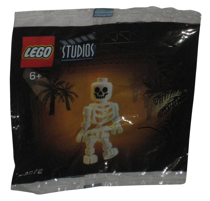 LEGO Studios (2001) Jurassic Park III Skeleton Building Toy Mini Figure ...