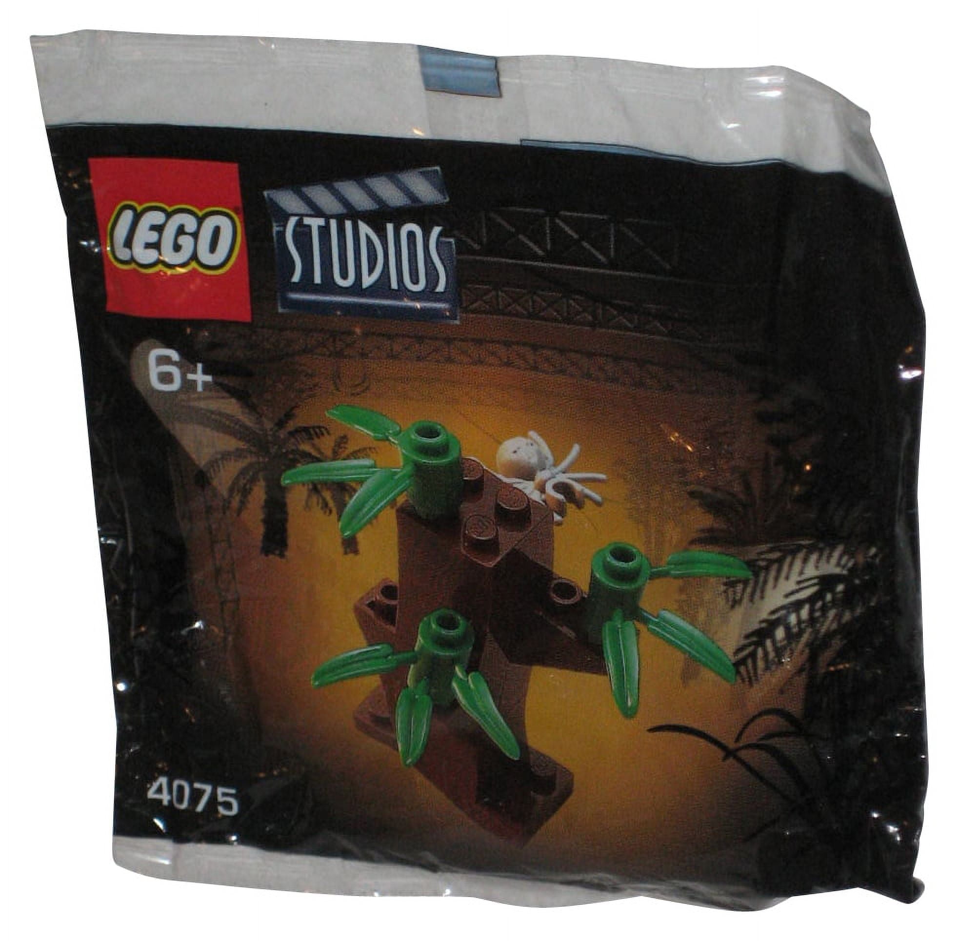 LEGO Studios (2001) Jurassic Park III Tree & Spider Building Toy Bagged ...