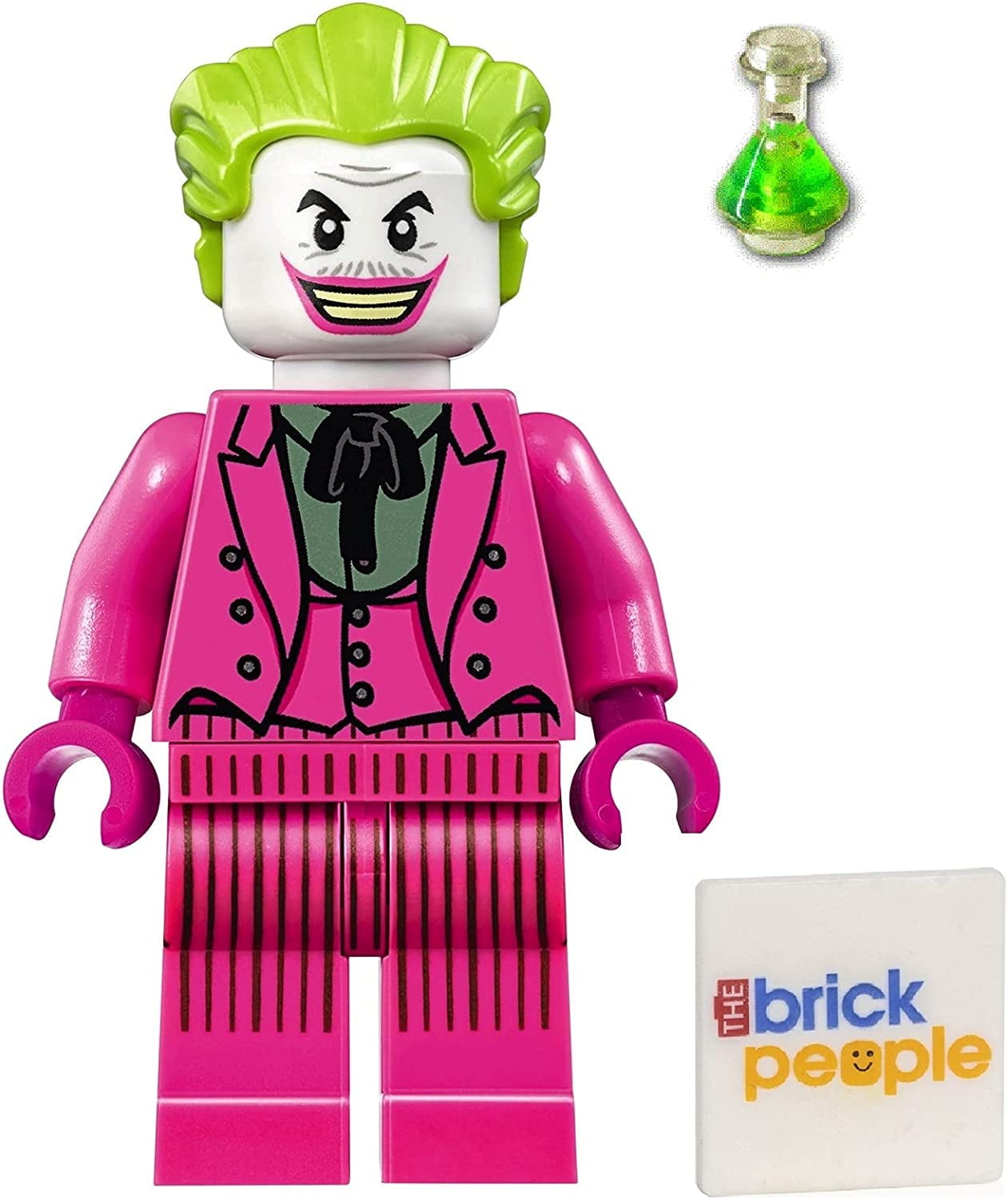 LEGO Super Heroes Batman Minifigure, The Joker Cesar Romero, Includes ...