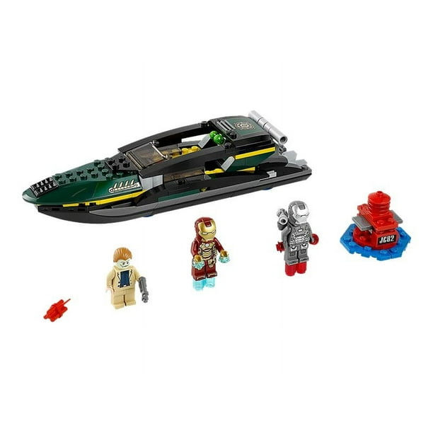 LEGO Super Heroes Iron Man Extremis Sea Port Battle Play Set - Walmart ...