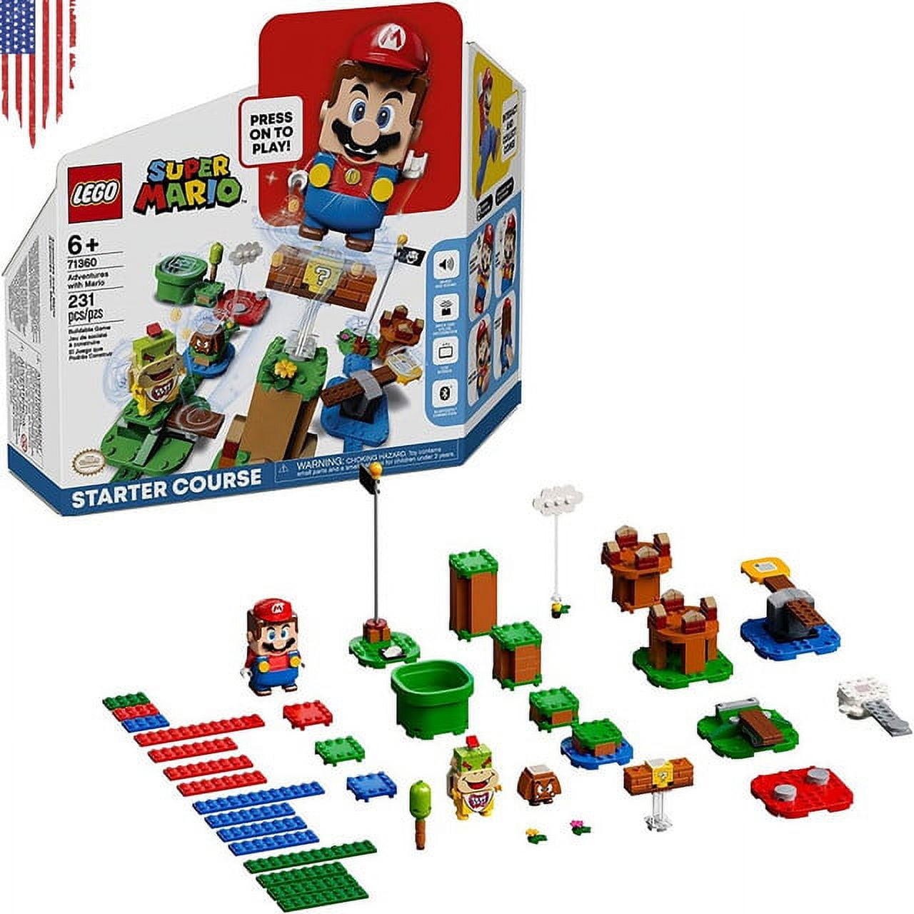LEGO Super Mario Adventures with Mario Starter Course 71360 Building ...