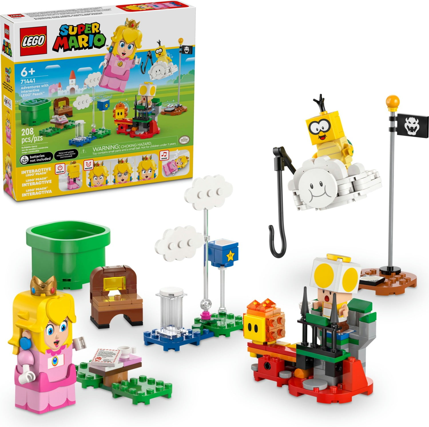 LEGO® Super Mario Interactive Adventures With LEGO® Peach™ 71441 ...