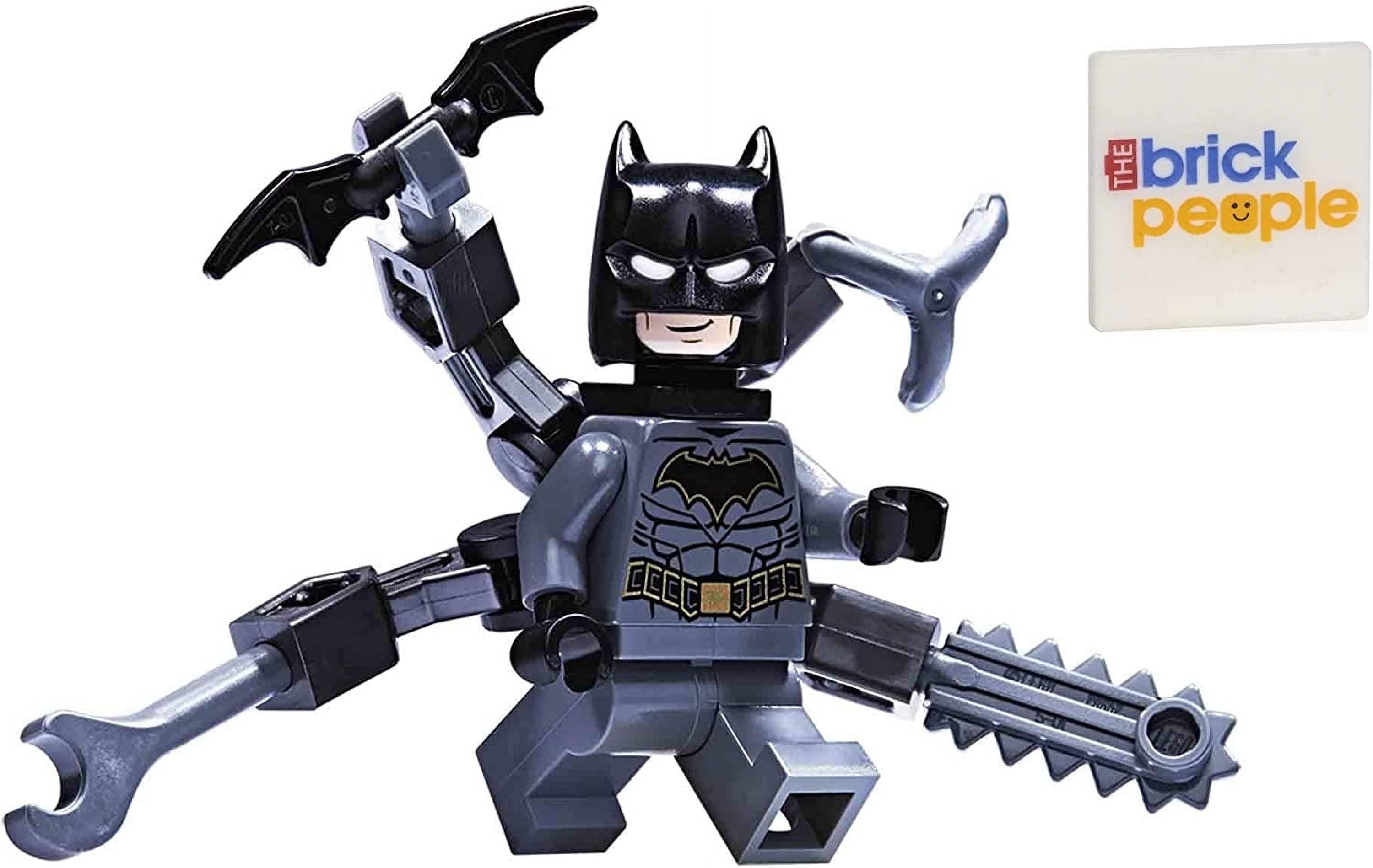 LEGO DC Batman Mini Figure Toy with Octo Arms and Bonus Grey Cape ...