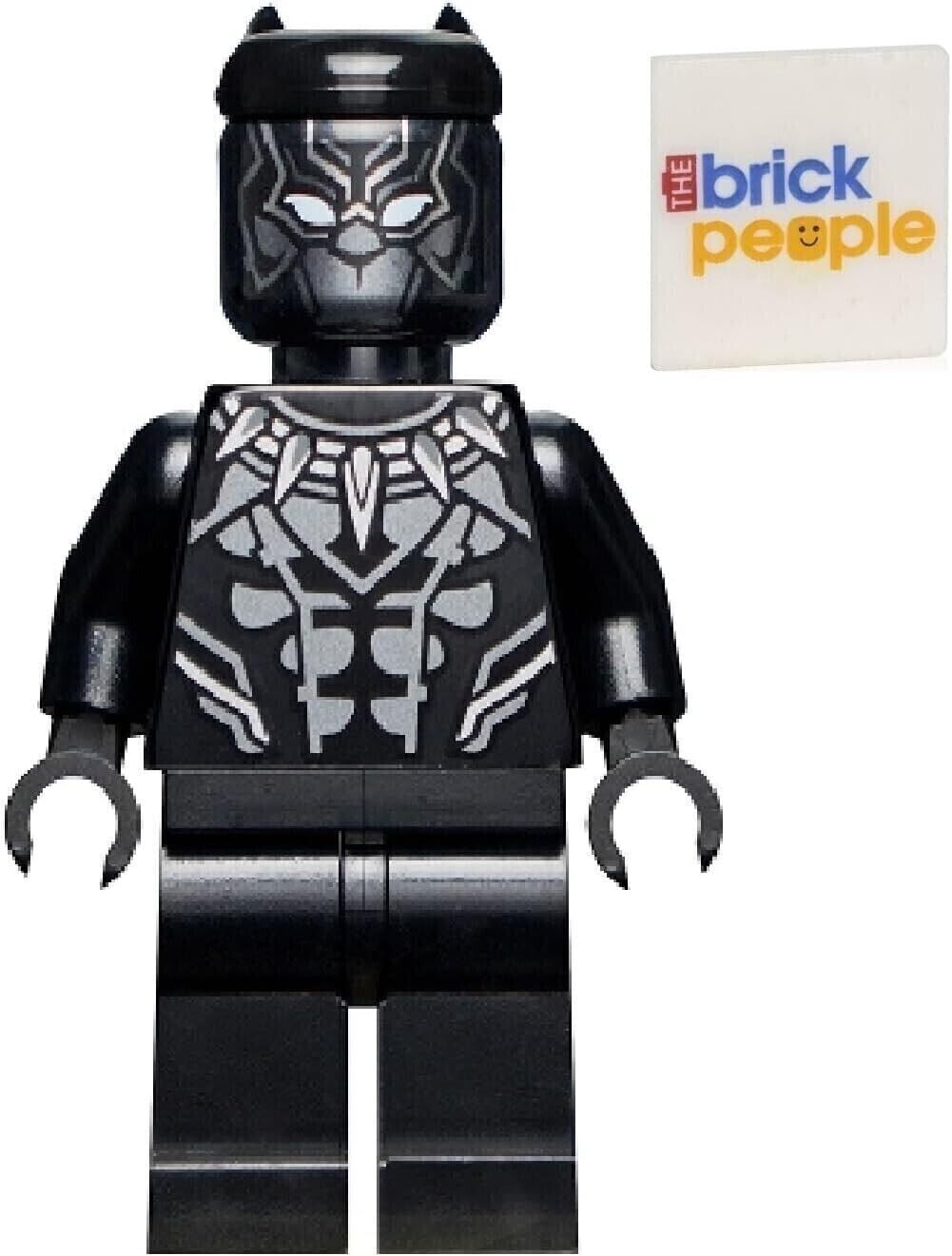 LEGO Superheroes: Black Panther Minifigure with Royal Talon Fighter ...