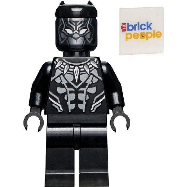 LEGO Superheroes: Black Panther Minifigure with Royal Talon Fighter ...