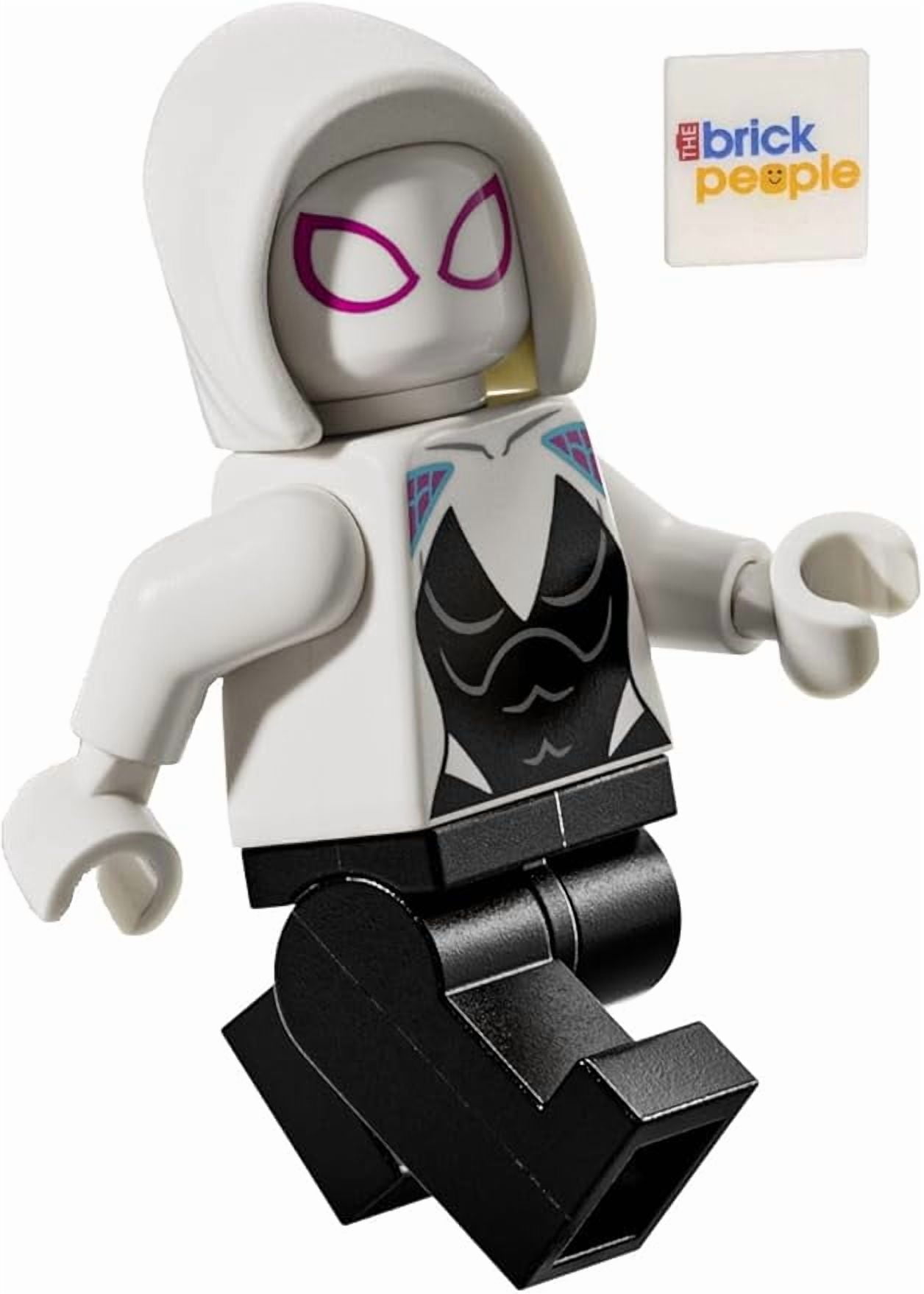 LEGO Superheroes: Ghost Spider (Gwen Stacy) Minifigure with Web Blasts ...