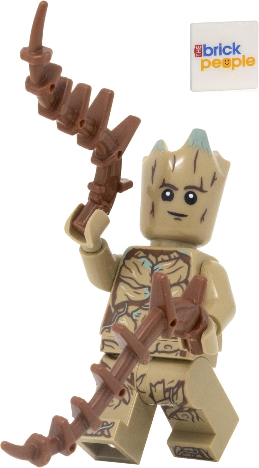 LEGO Superheroes: Groot Minifigure with Extended Arms - Walmart.com