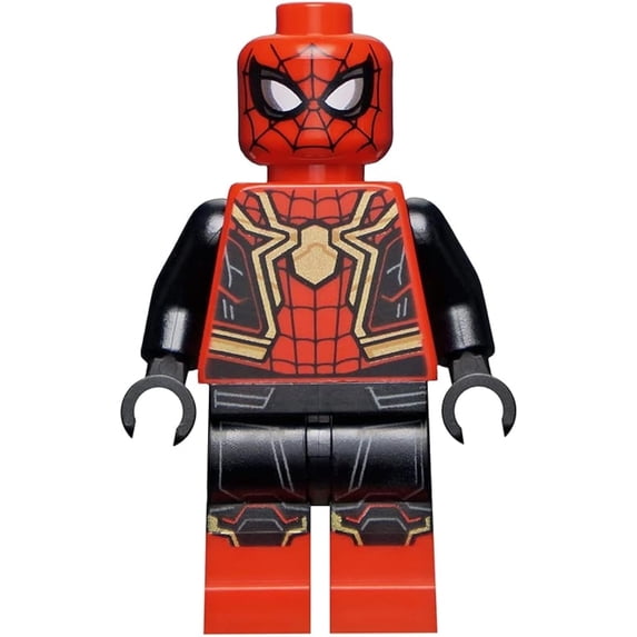LEGO Superheroes: Spider-Man Minifigure with Integrated Suit - Walmart.com