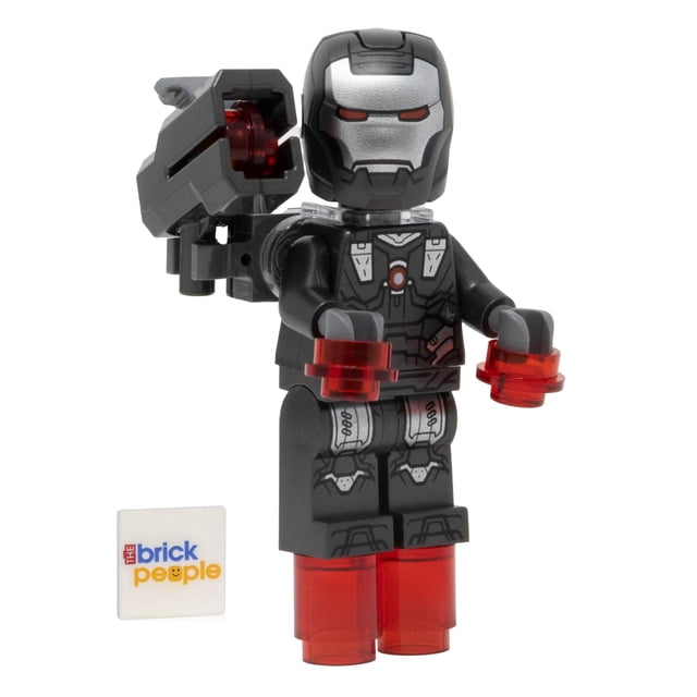 LEGO Superheroes: War Machine Minifigure with Shoulder Cannon, Blaster ...