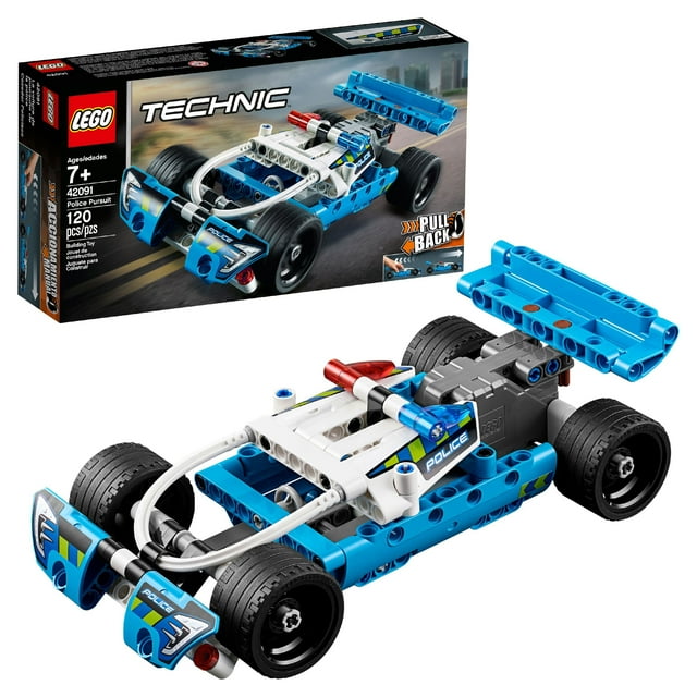 LEGO Technic Police Pursuit for Indoor Playground Activities - Walmart ...