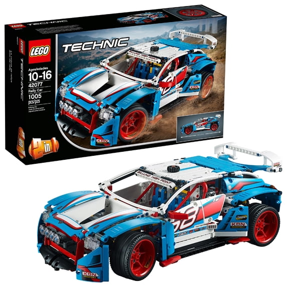 LEGO Technic Rally Car 42077 Building Set (1,005 Pieces) with Parts ...