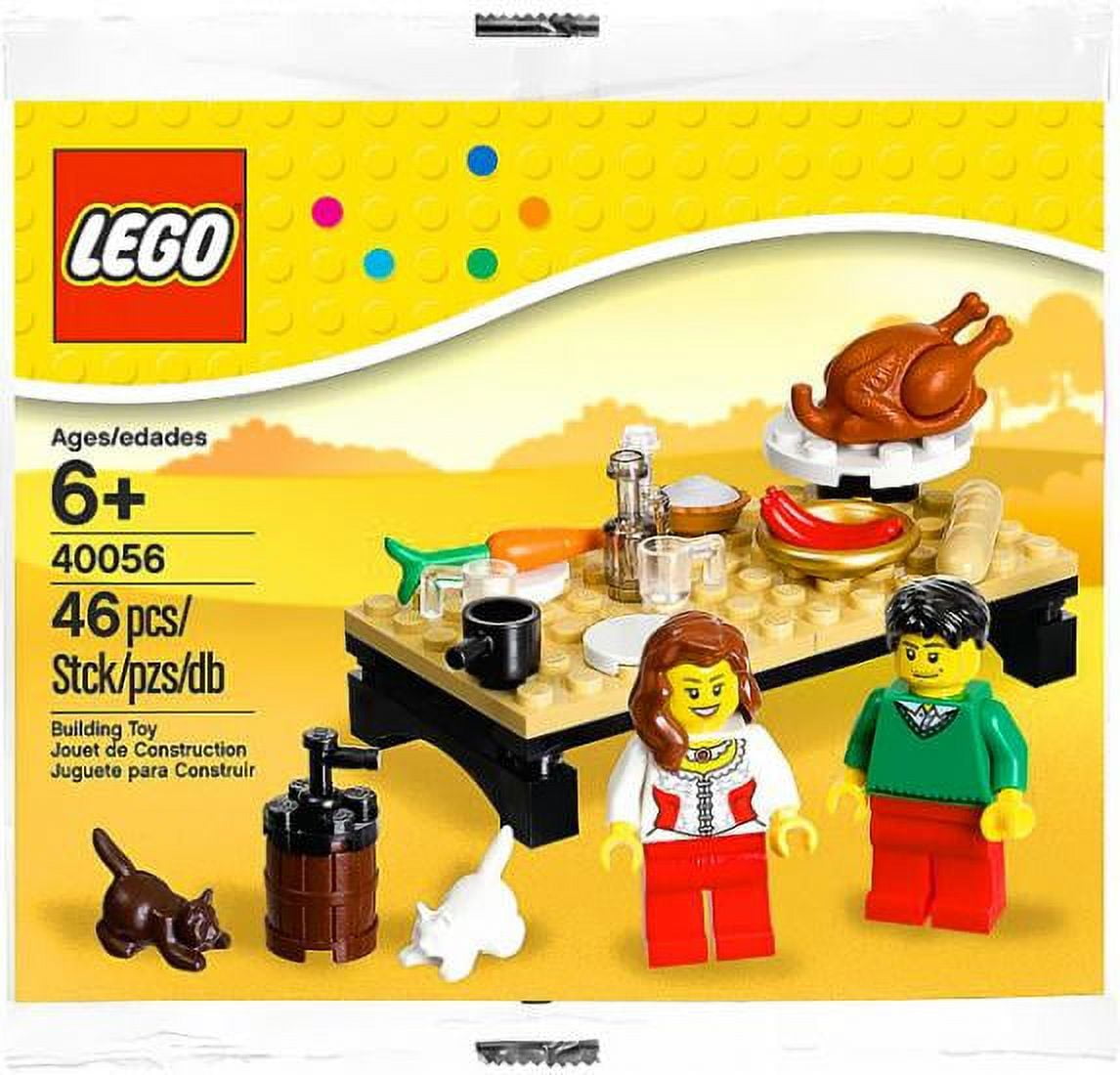 LEGO Thanksgiving Feast Mini Interlocking Block Building Set, Ages 6 ...