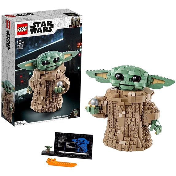 LEGO The Child 75318 Building Set 1073 Pieces Star Wars Baby Yoda Model ...