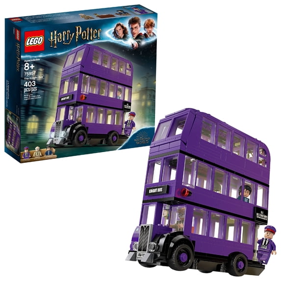 LEGO, Building Set, 75957, Knight Bus 403 Pieces, Magical Playset ...