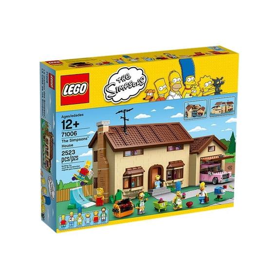 LEGO The Simpsons: The Simpsons House - 2523 Piece Building Set [LEGO ...