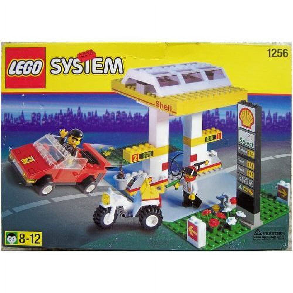 LEGO Town Shell Promo 1256 Gas Pumps - Walmart.com