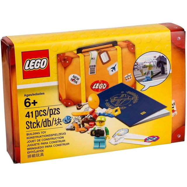 LEGO Travel Building Suitcase Set LEGO 5004932 - Walmart.com