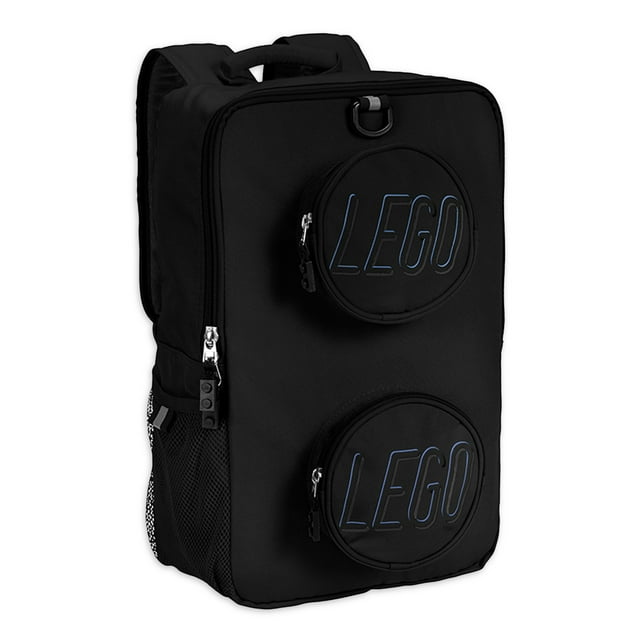 Free Shipping! LEGO Unisex Brick Backpack Black Black - Walmart.com