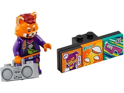 LEGO Vidiyo Bandmates Series 1 Red Panda Dancer Minifigure 43101 ...