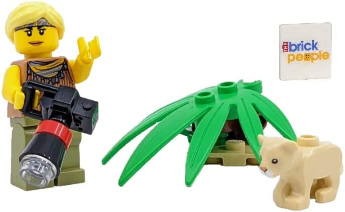 LEGO Wildlife Rescue: Explorer Jessica Sharpe with Baby Lion - Walmart.com