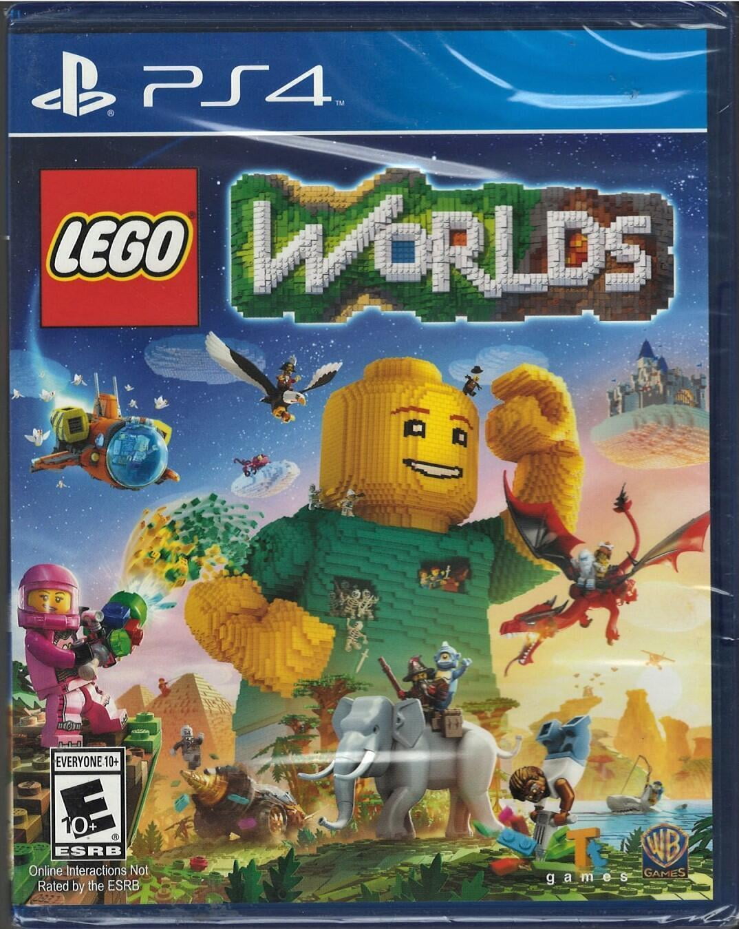 LEGO Worlds PS4 (Brand New Factory Sealed US Version) PlayStation 4 ...