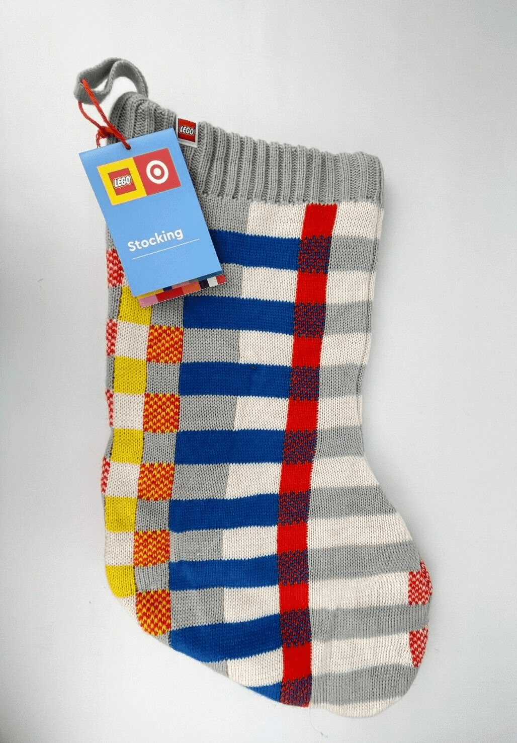 LEGO X Target Collection Holiday Sweater Knit Stocking - Walmart ...